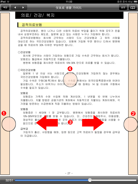 Smooth Reader Website, 매뉴얼l
